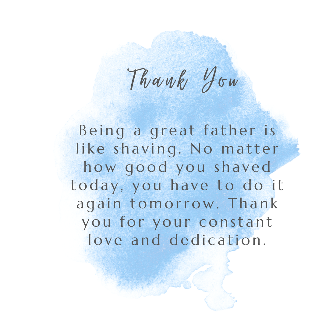 18 Thank you for Being A Great Husband and Father Letter - ThanksFully