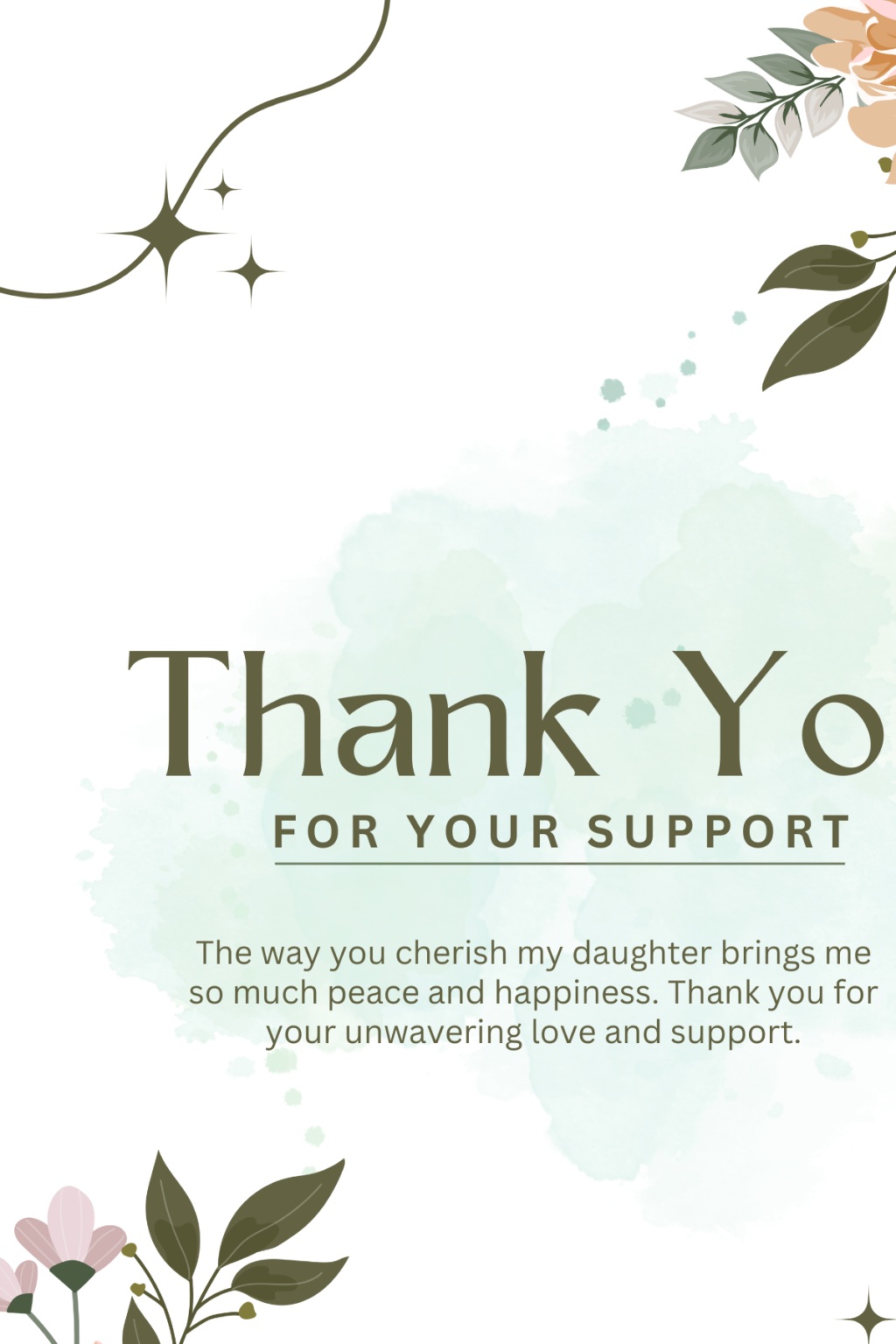 Thank you for Loving My Daughter (85 Ways to Say) - ThanksFully