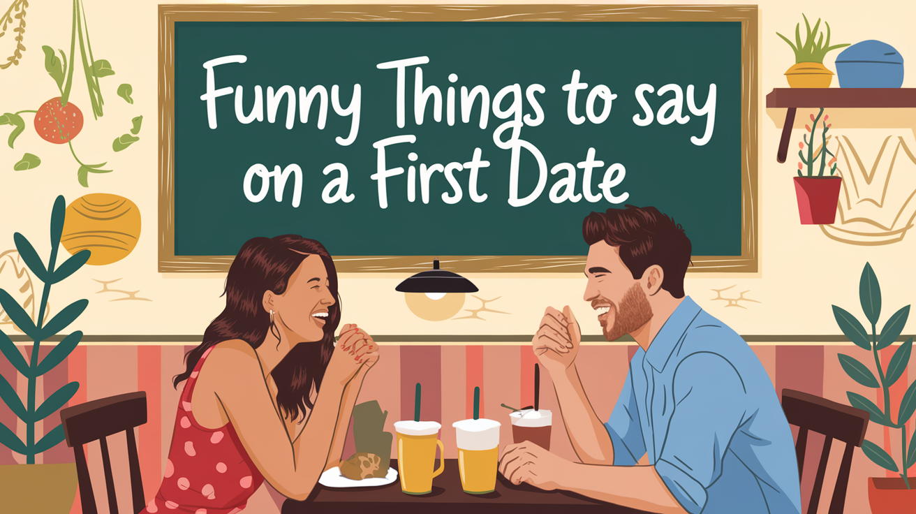100+ Funny Things to Say on a First Date - ThanksFully