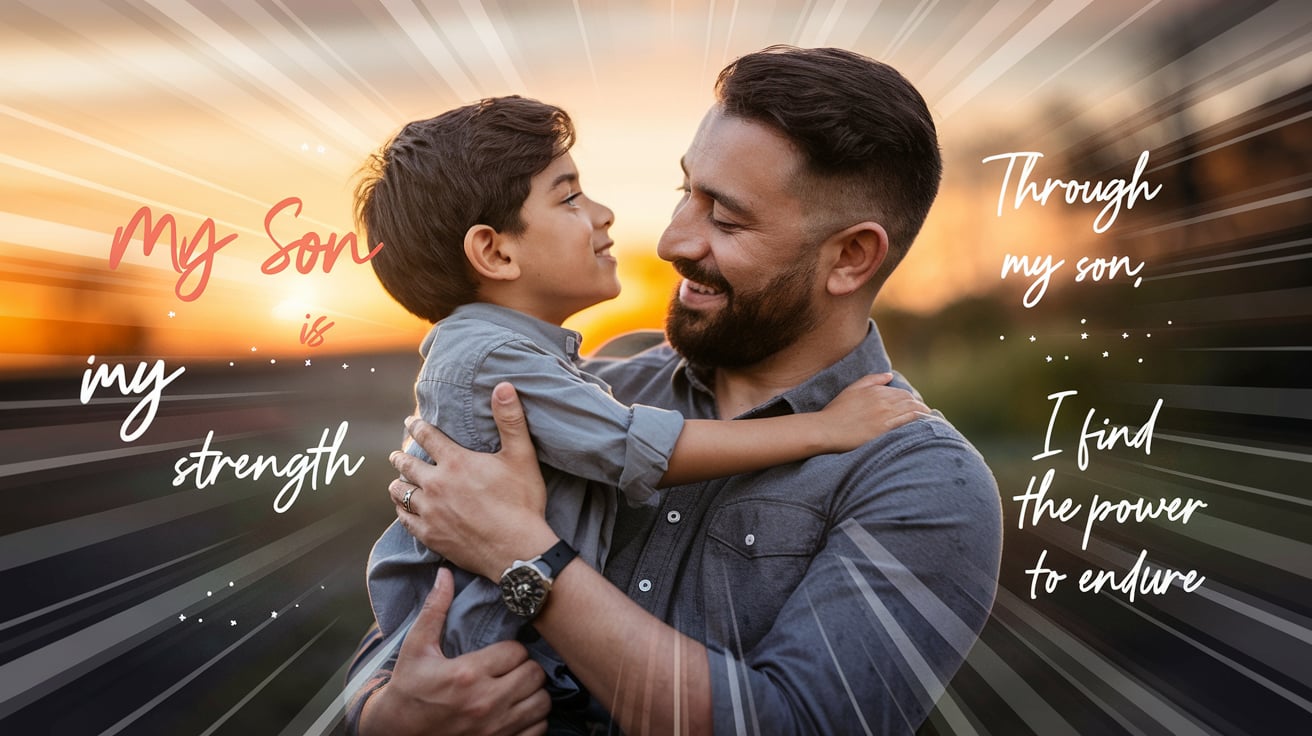 100+ My Son Is My Strength Quotes - ThanksFully