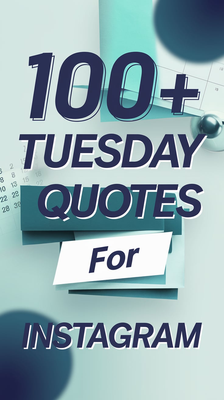 100+ Tuesday Quotes for Instagram (With Captions) - ThanksFully