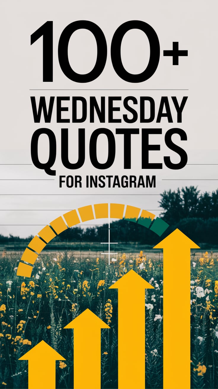 100+ Wednesday Quotes for Instagram (With Captions) - ThanksFully